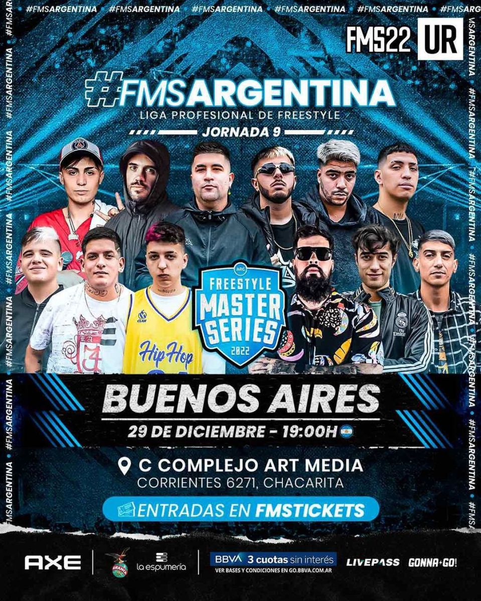 FMS Argentina presenta su 9na jornada en Complejo Art Media | La Butaca Web
